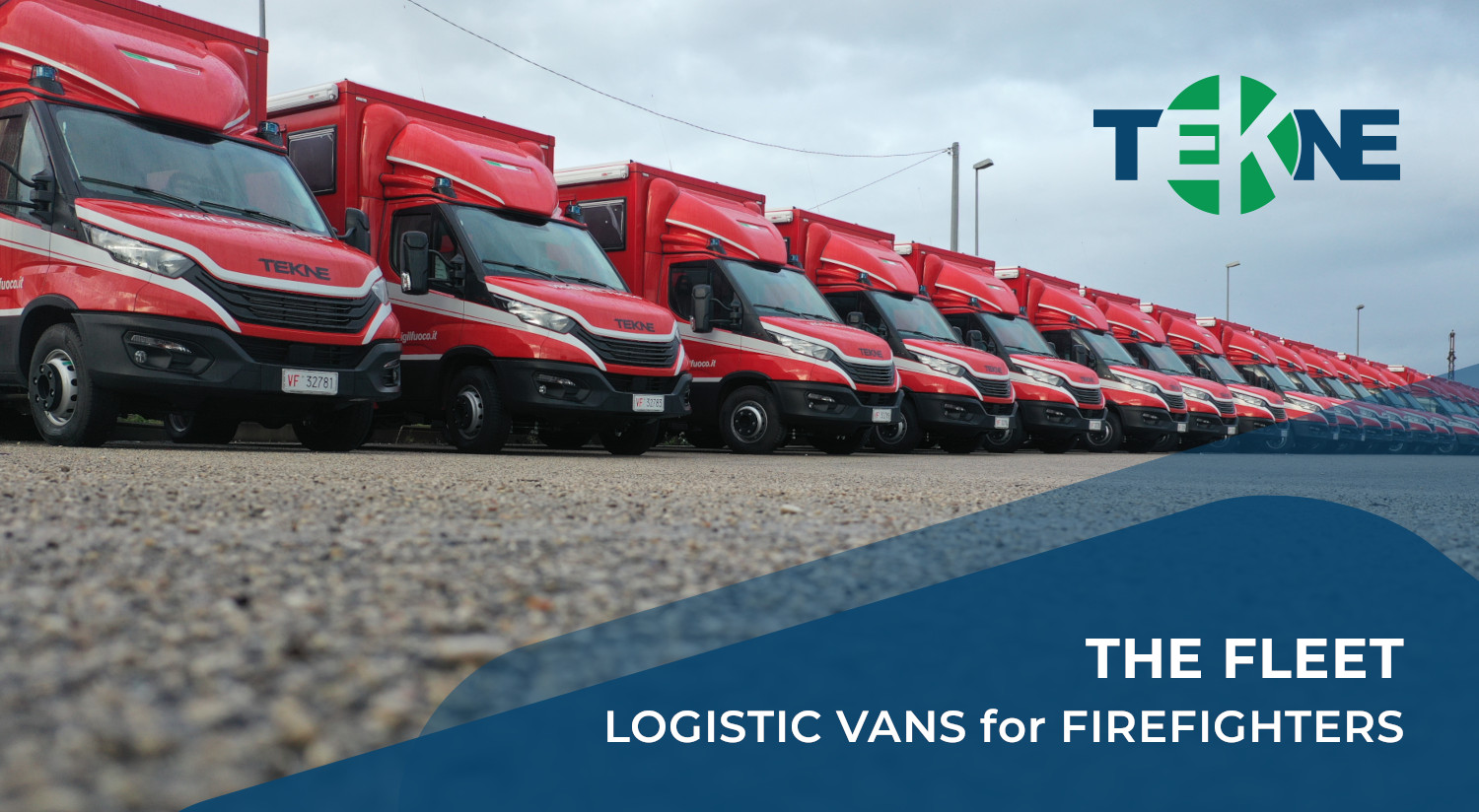 Logistic vans for Fire Brigade: the fleet!