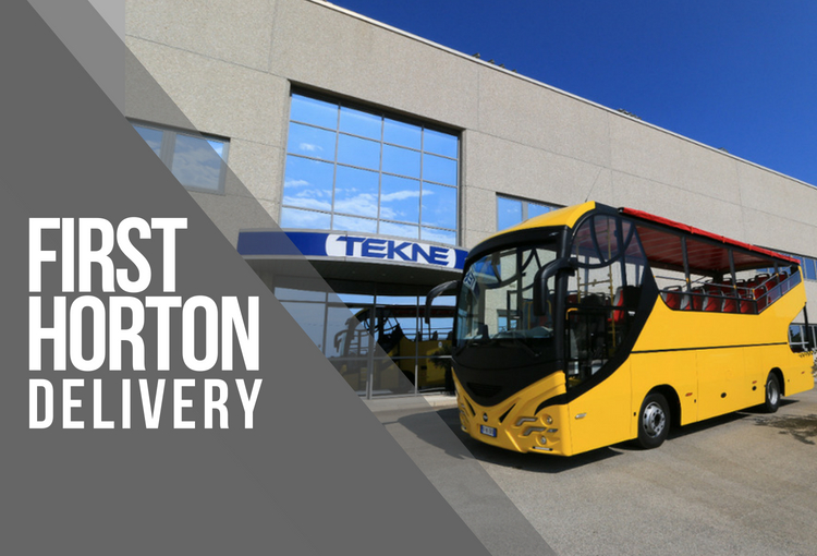 The first Horton Open Top on its way to Sicily